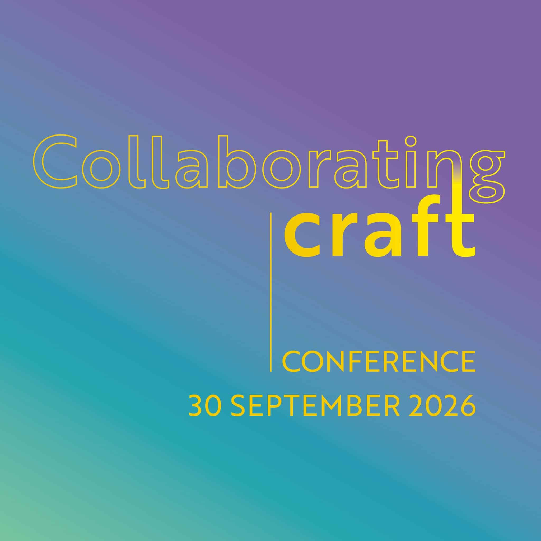 Stockholm Craft Week 2025 • Save the date